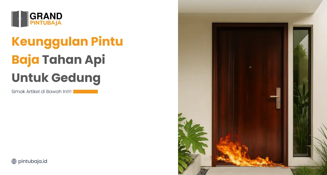 Keunggulan Pintu Baja Tahan Api Untuk Gedung - Pintu Baja Grand