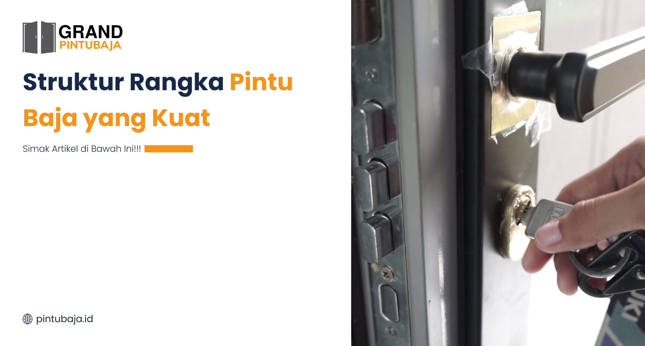 Struktur Rangka Pintu Baja yang Kuat - Pintu Baja Grand